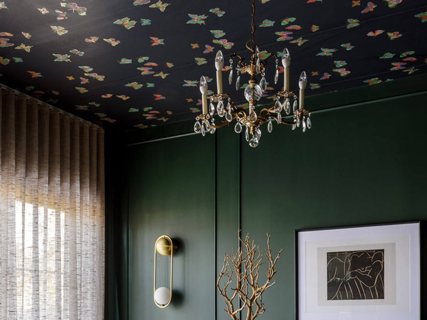 At Home With Alykhan Velji Designs: A Study in How Wallpaper Creates C ...