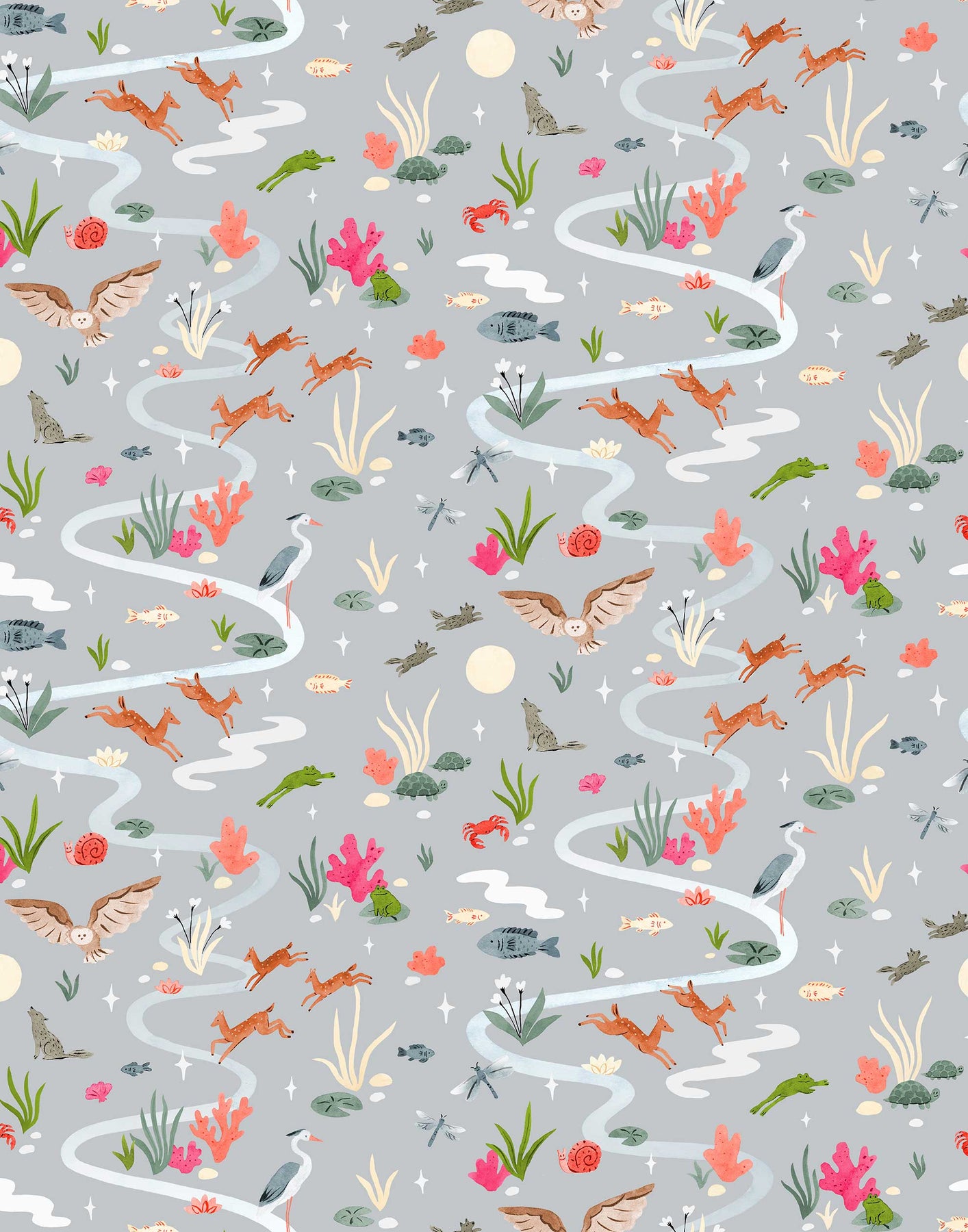 owl pattern wallpaper