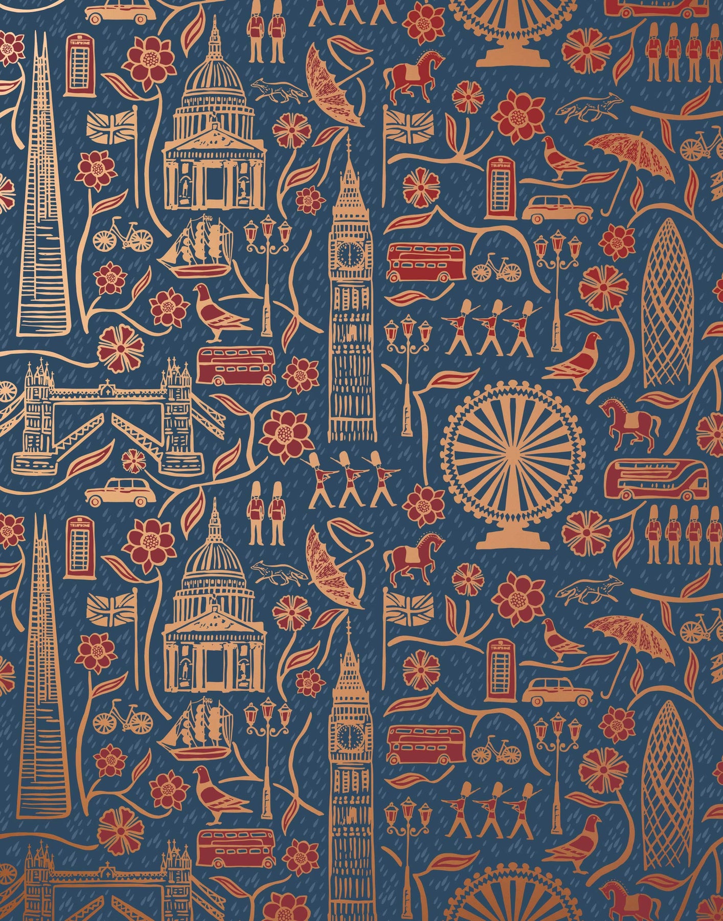 London Town Wallpaper | Hygge & West