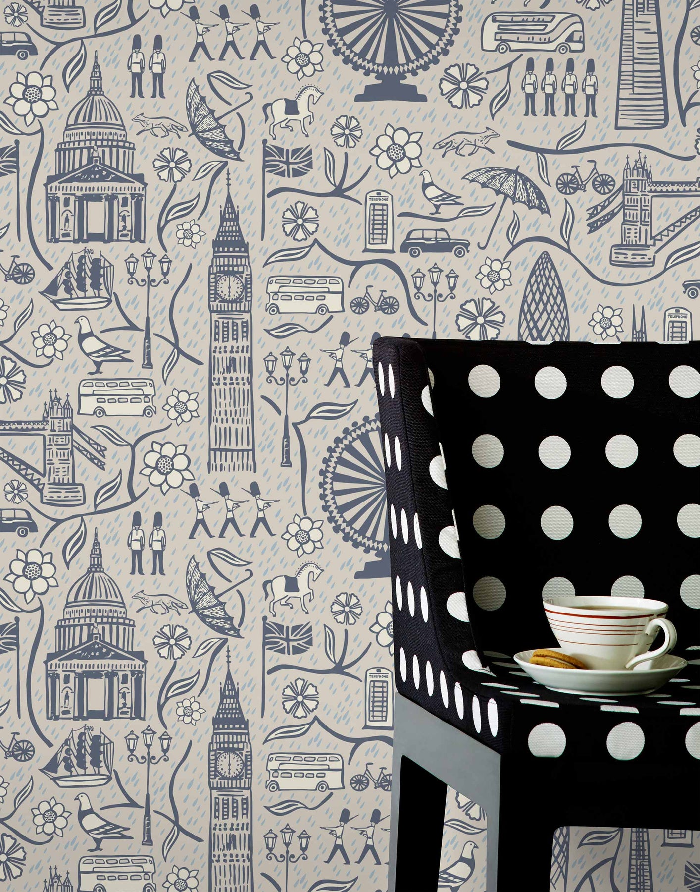 London Town Wallpaper | Hygge & West